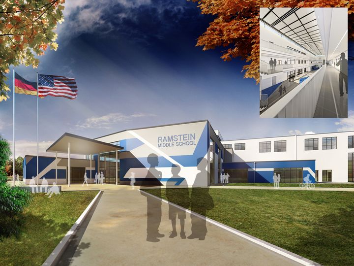 Dorsch Gruppe: Neubau einer Schule, Ramstein: GRE German Rail ...